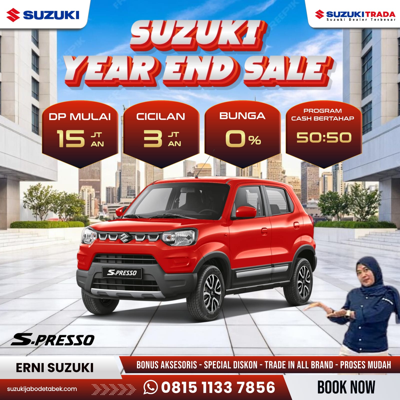 PROMO SUZUKI S-PRESSO AKHIR TAHUN 2025 JAKARTA